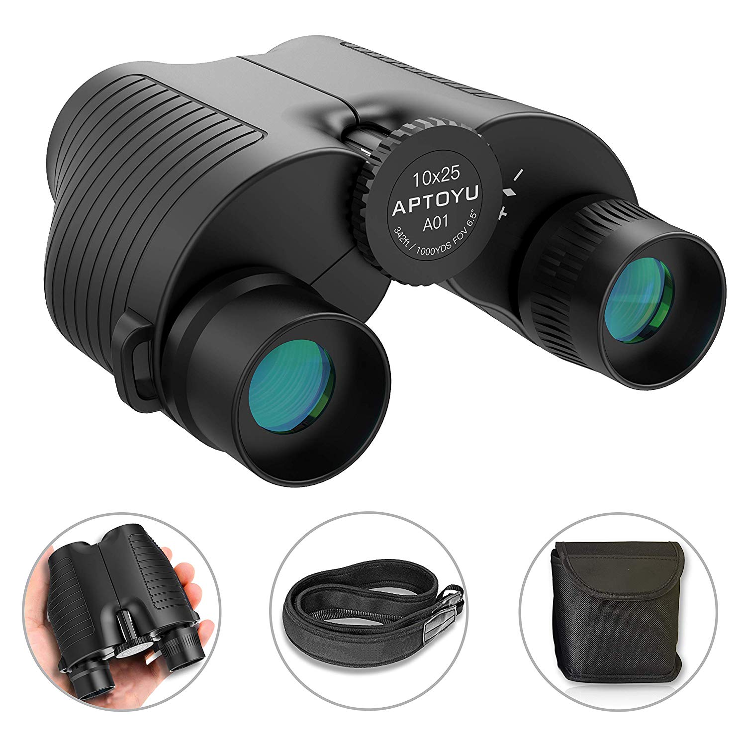 [amazon] 10x25 Compact Binoculars ($12/prime free) > 해외핫딜 | 딜바다닷컴