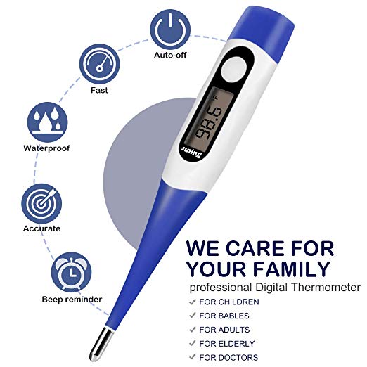 [amazon]JUNING Digital Medical Thermometer - Oral and Axillary ...
