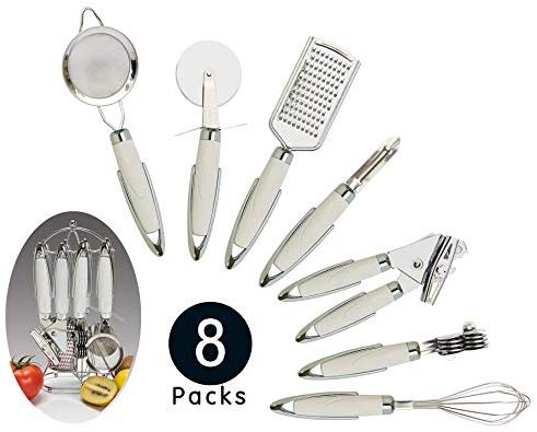 [amazon] Sveetlife Gadgets Set 8-Piece Essential Kitchen Utensils Set ...