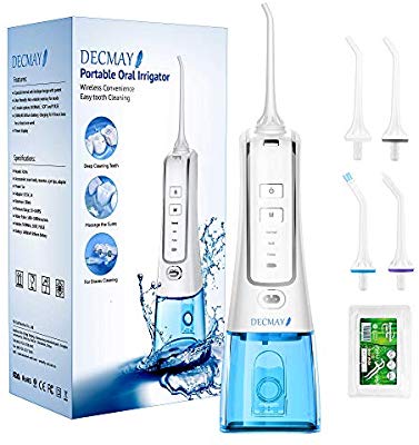[amazon] Cordless Water Flosser Rechargeable Oral Irrigator Portable ...