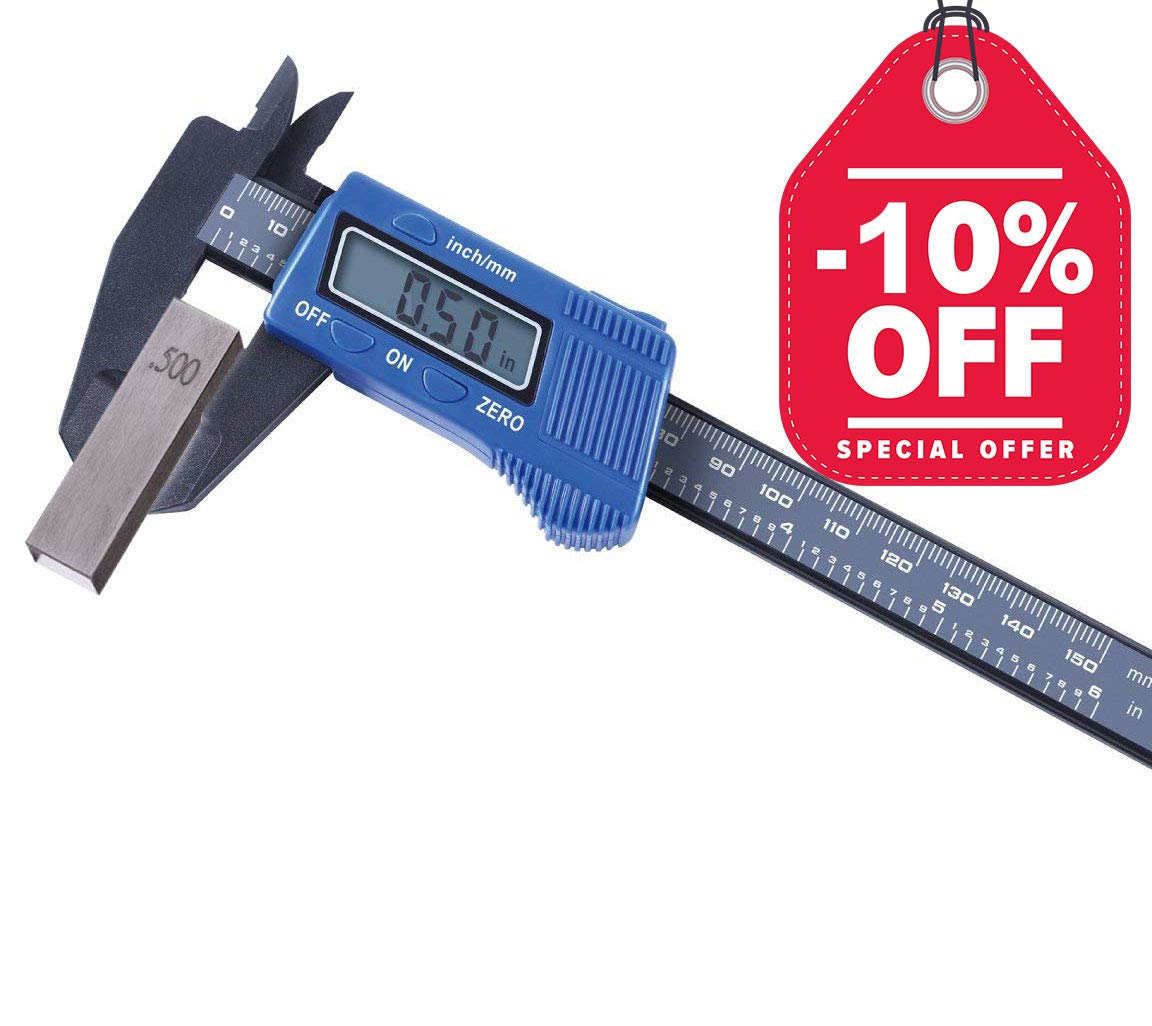 [amazon] Digital Vernier Caliper, Electronic Digital Caliper 6 Inches ...